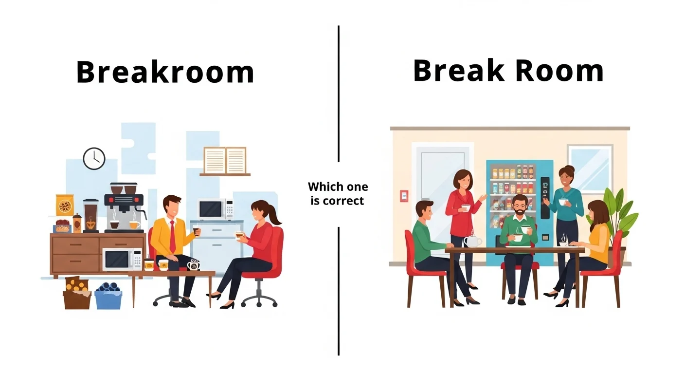 Breakroom or Break Room: Simple Explanation for 2026